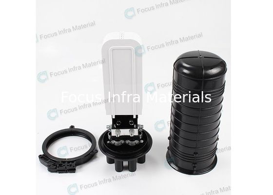 FTTH Weatherproof Fiber Optic Splice Closure 12 Core To 48 Core