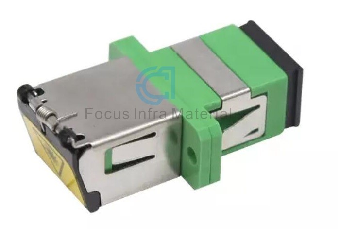 Lightweight Fiber Optic Adapters Connectors Single Mode SC APC To SC ...