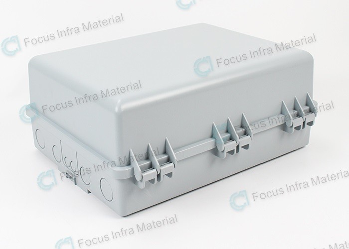 Gray 1x 64 PLC Optical Fiber Optic Distribution Box 64 Core