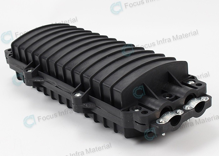 FTTH Weatherproof Fiber Optic Splice Closure 12 Core To 48 Core