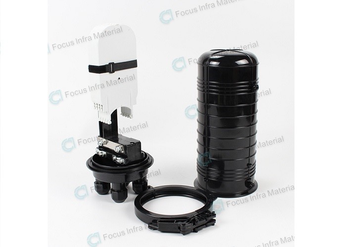 PC FTTH Fiber Optic Aerial Splice Enclosure 2.5kg 12 Core To 72 Core