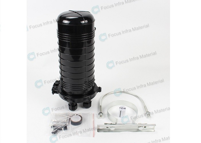 PC FTTH Fiber Optic Aerial Splice Enclosure 2.5kg 12 Core To 72 Core