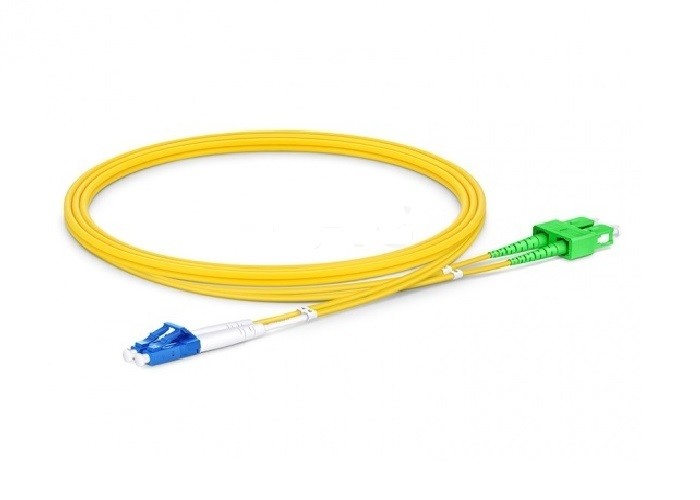 PVC Single Mode 2mm SC LC Duplex Patch Cord 1310nm 1510nm